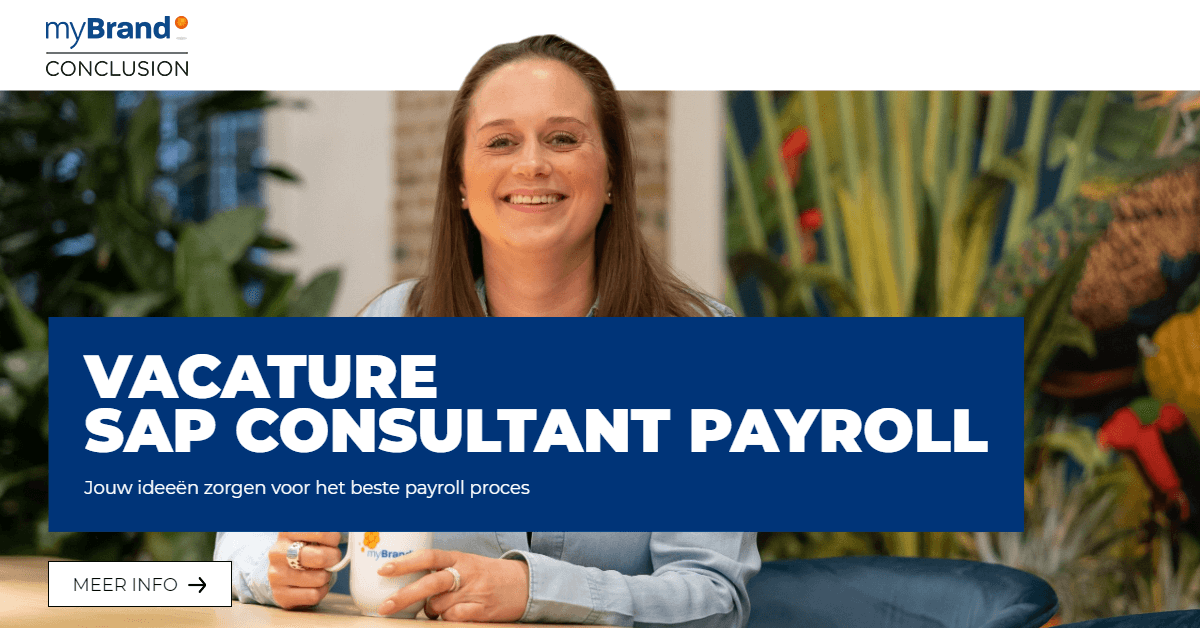 SAP SuccessFactors Payroll consultant | Werken bij myBrand